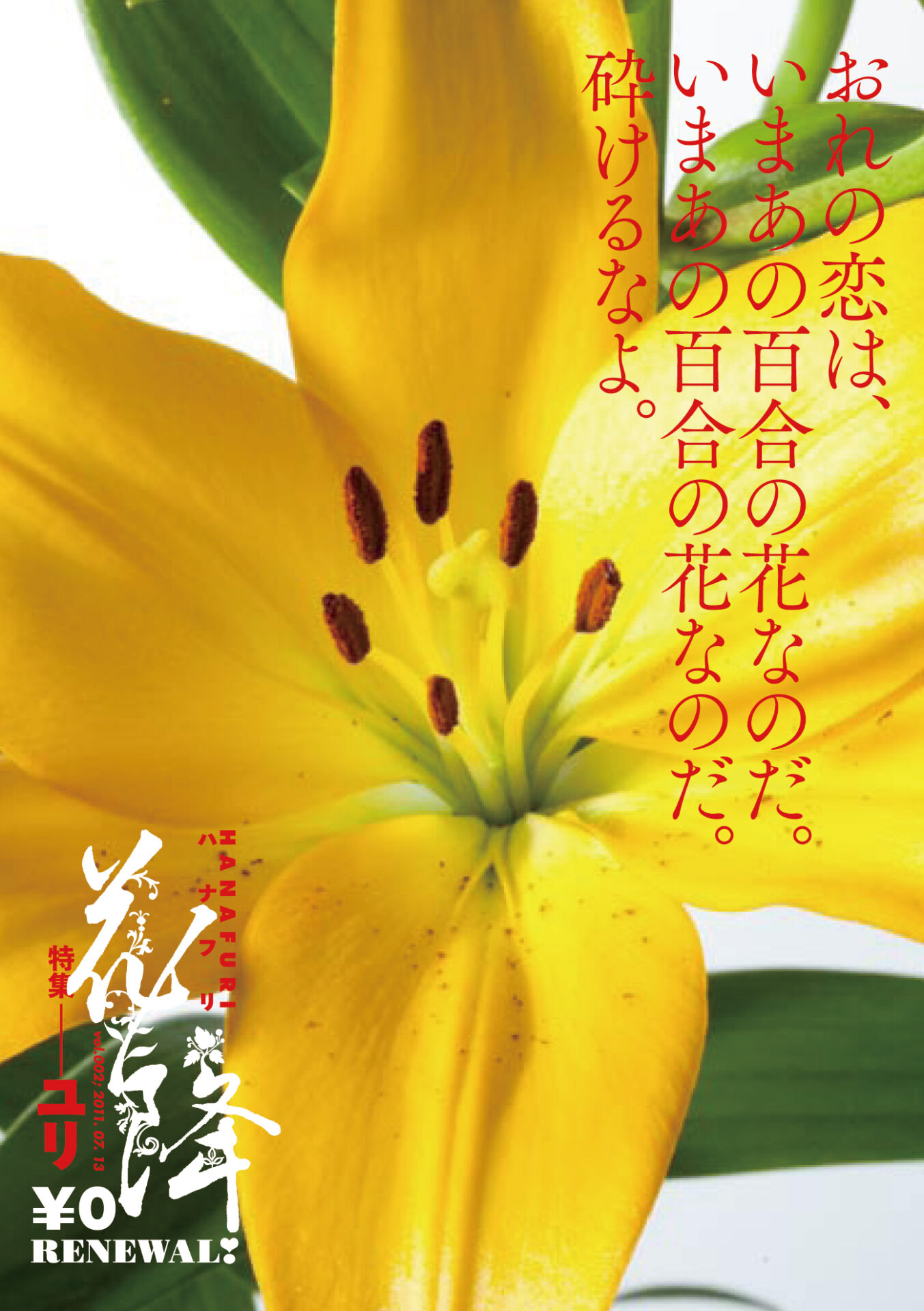 works » HANAFURI vol.02 | The company co.,ltd | ザ・カンパニー – デザイン・ブランディング ...